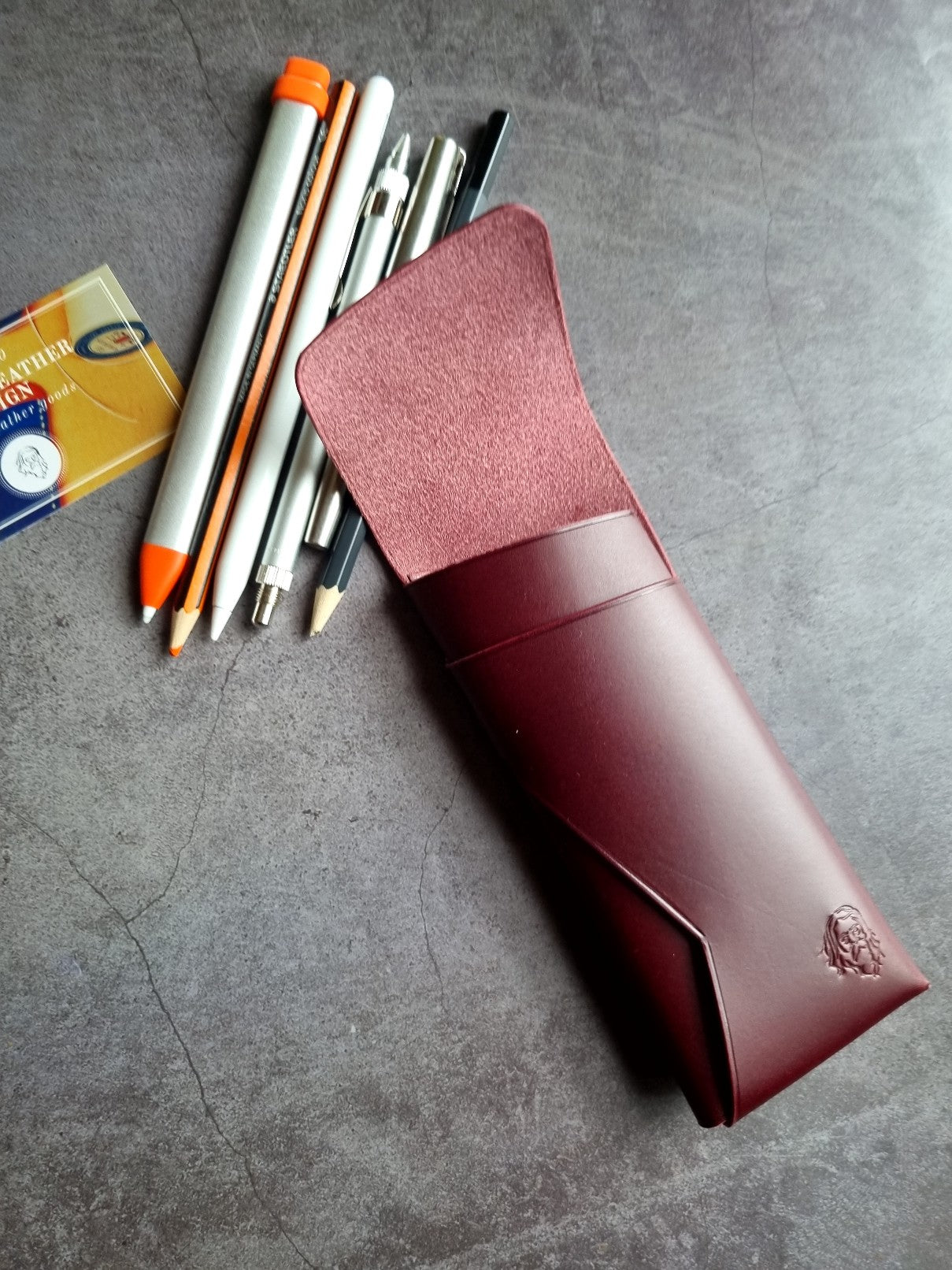 The Scripto Pencil case - Template - PDF Pattern - DIY – Danesh leather ...