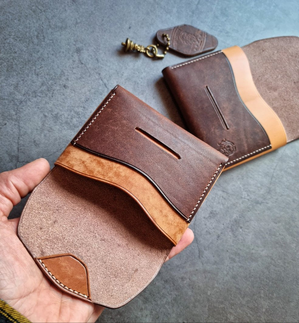 Jeanne d'Arc wallet - Template- DIY - Pattern Pdf – Danesh leather design